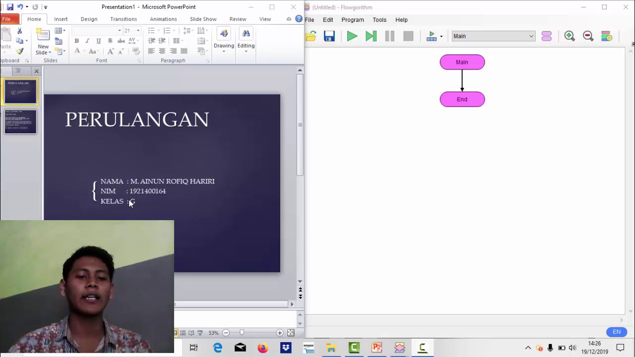 Flowgorithm Perulangan Youtube