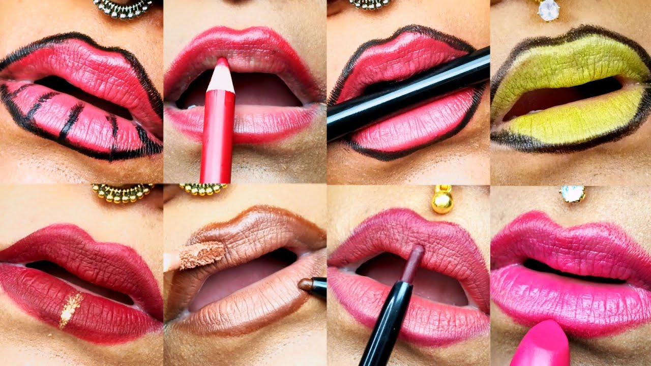 Beautiful Lip Art Tutorial S Easy Creative Lipstick Tuto 亞lip Hack