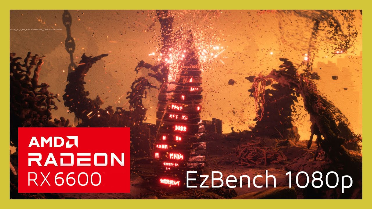 Unreal Engine 5 Ezbench Benchmark Rx 6600 I7 10700f Youtube
