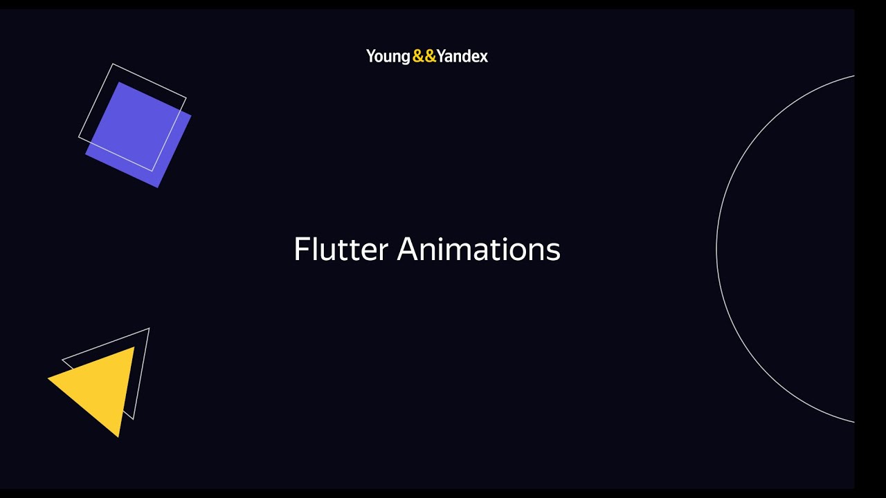 Flutter Animations Youtube