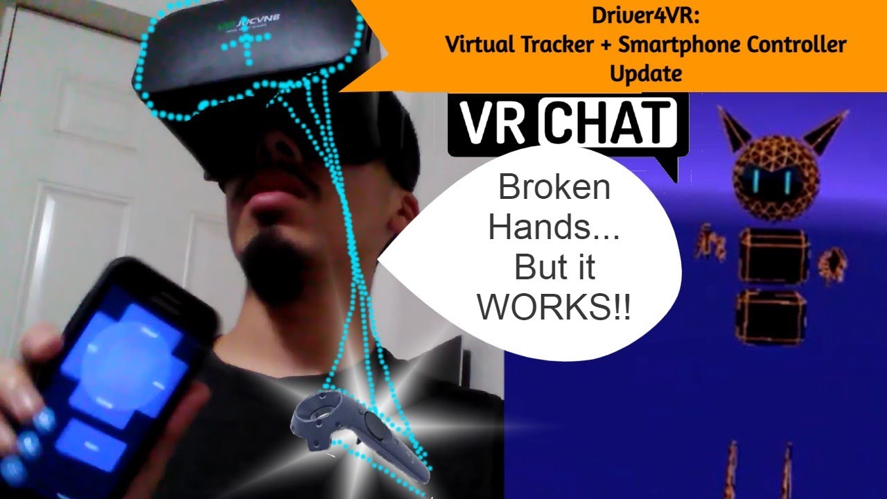 Update Driver4vr Virtual Tracker Controller Hack And Vrchat Test