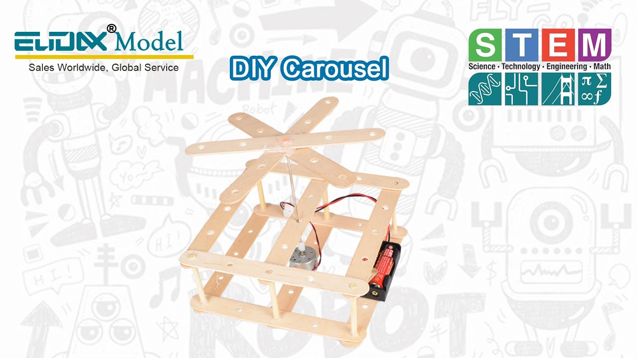 Diy Stem Parts Kits Diy Carousel Youtube