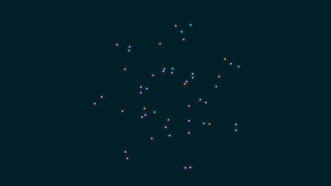 Flying Dots Hover Effect Html Css Tutorial Youtube