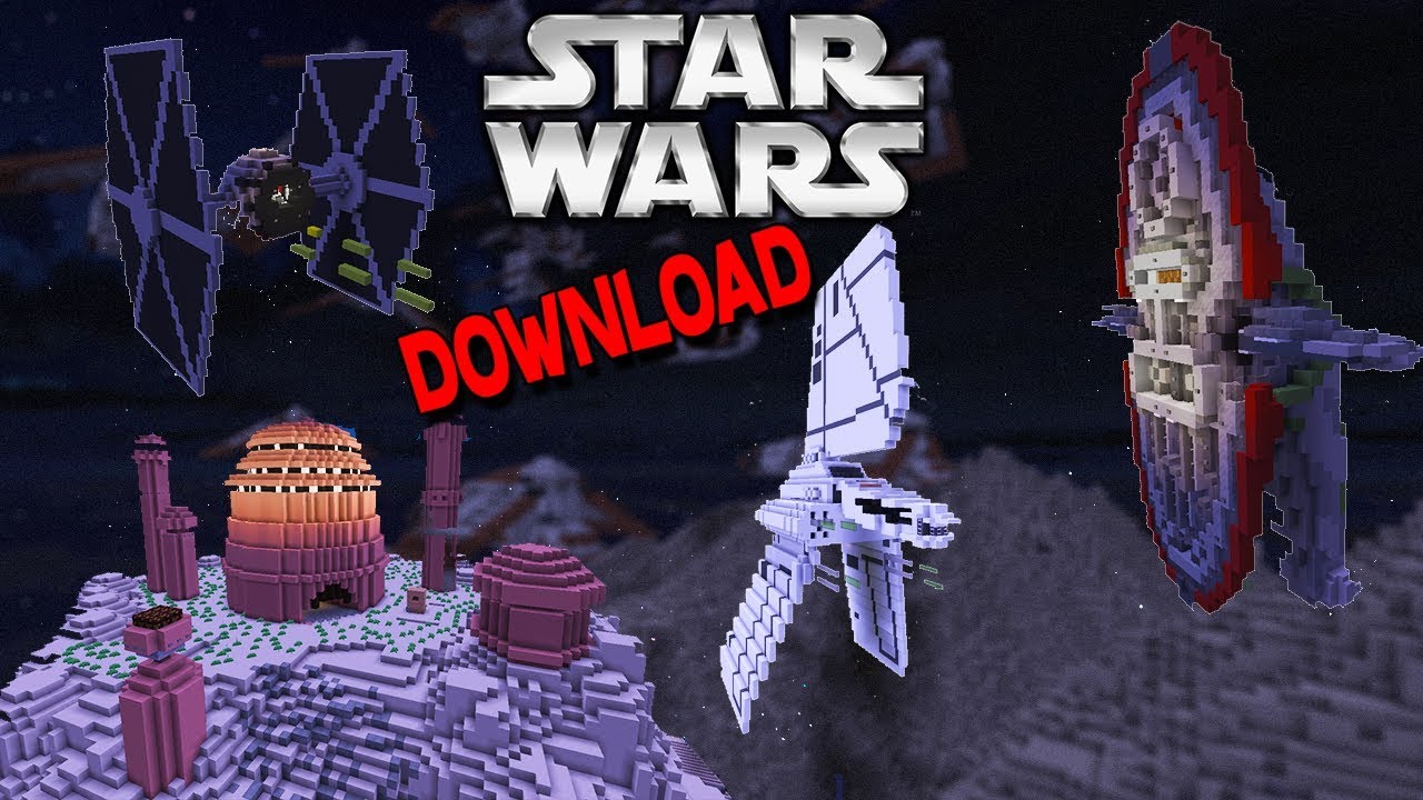 A Galaxy Far Far Away Exploring The Realm Of Star Wars Minecraft Maps