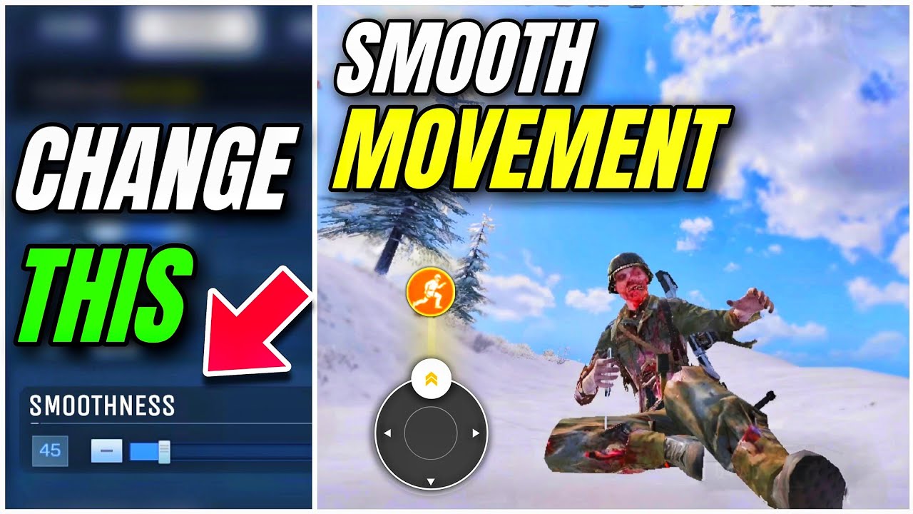 How To Improve Smooth Movement In Codm Youtube