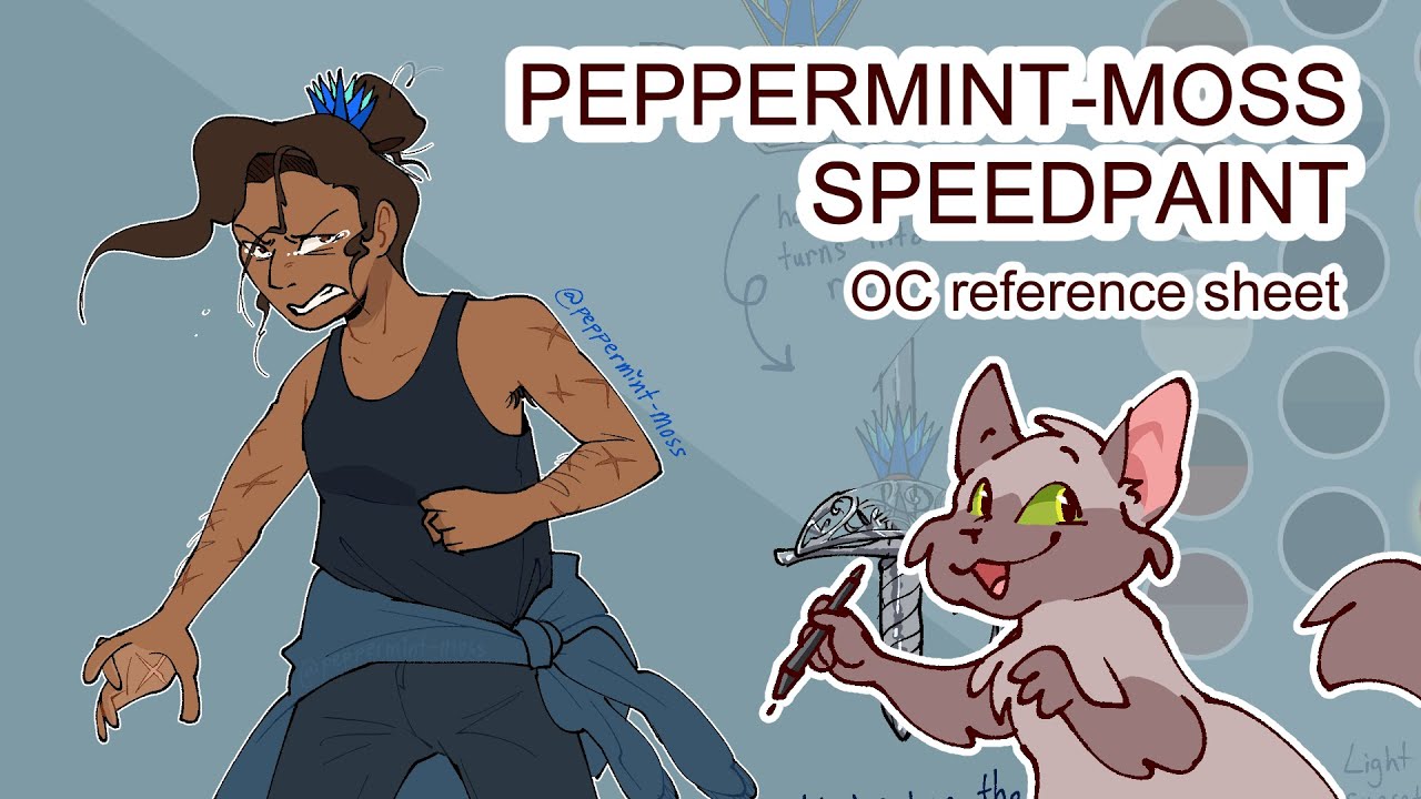 Oc Reference Sheet Speedpaint Youtube