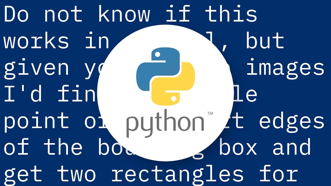 How To Determine Object Orientation In Binary Image Python Opencv