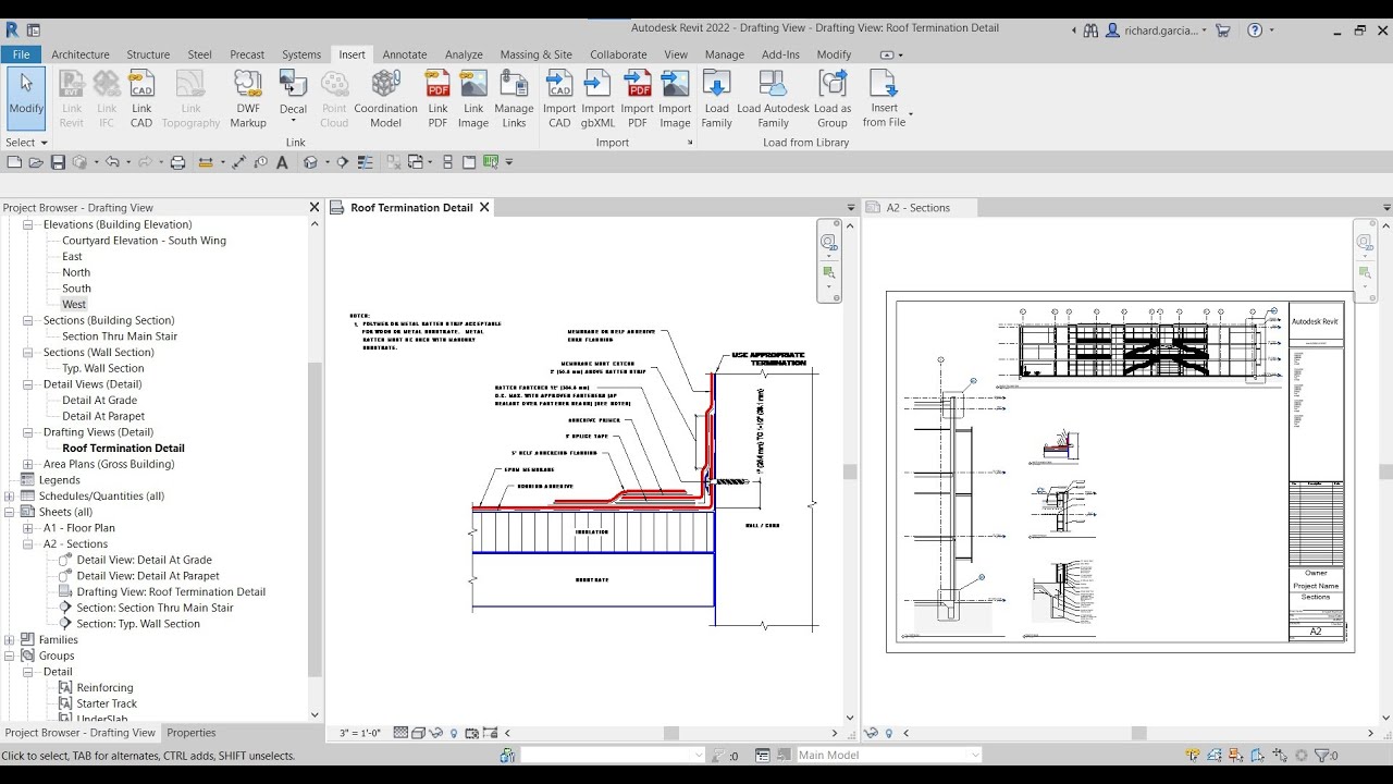 Revit 2022 Architecture Lesson 43 Creating Drafting View Youtube