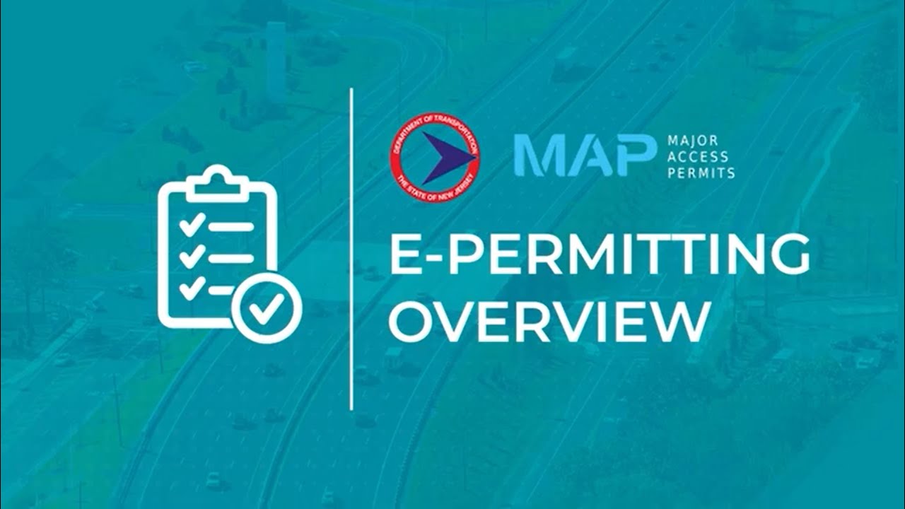 E Permitting Overview Youtube