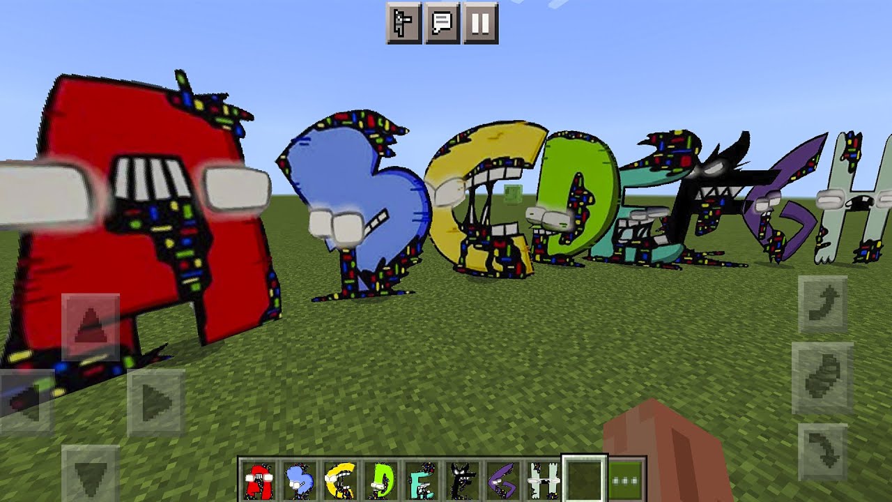 Alphabet Lore Pibby Nextbots In Minecraft Pe Mcpe Mod Youtube