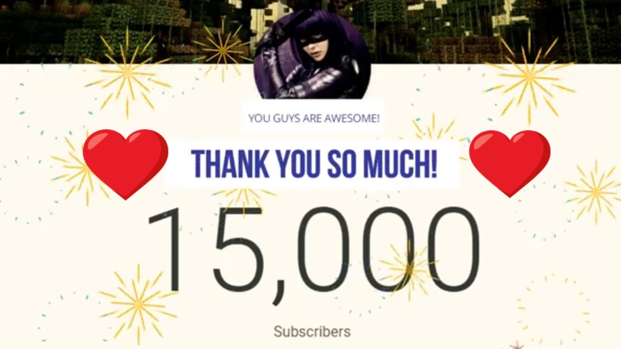 Thank You For 15k Subscribers Youtube