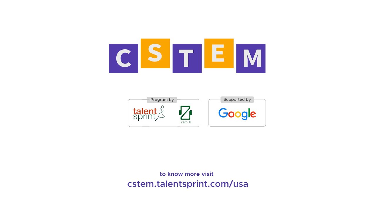 Cstem Program A Program By Talentsprint Zeroui And Supported By