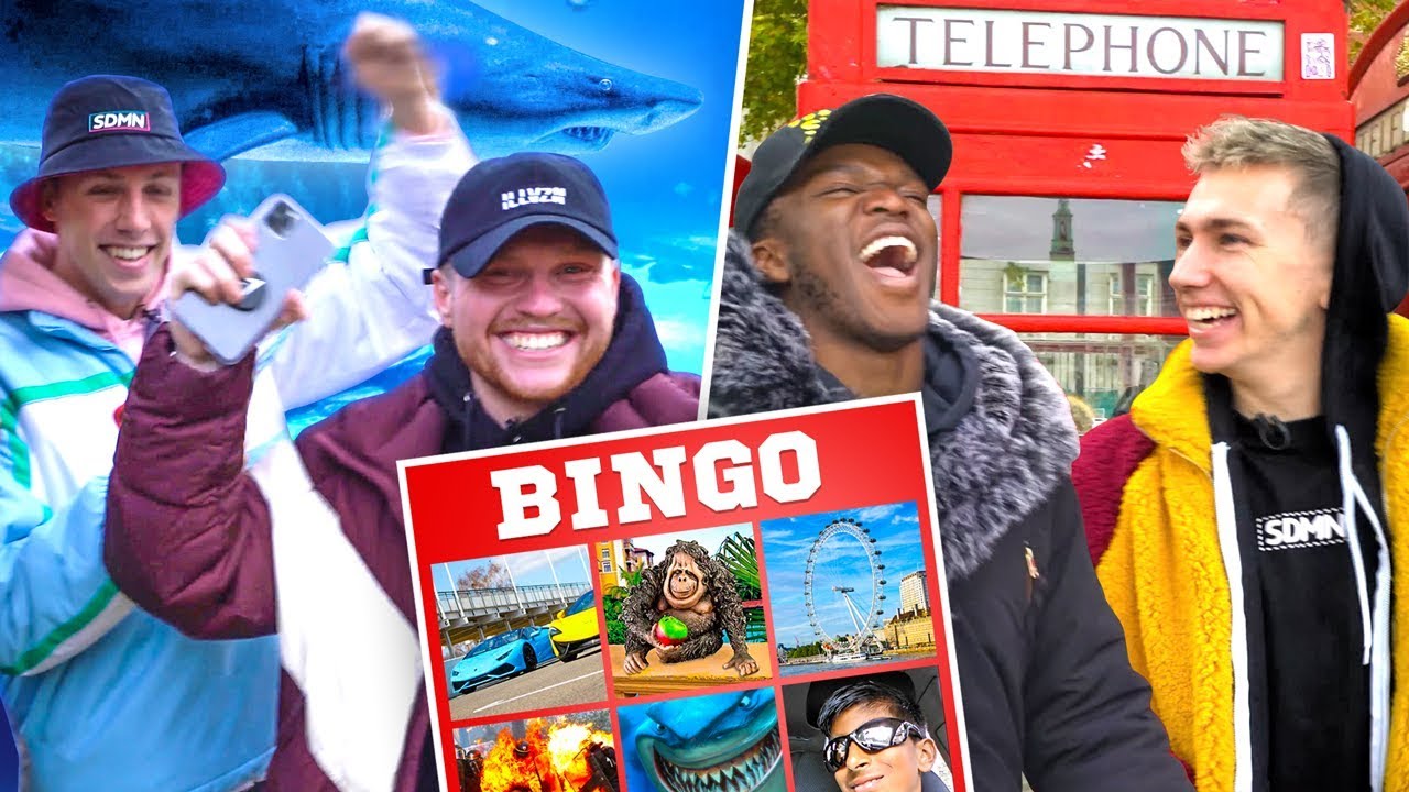 Sidemen 10 000 Real Life Bingo Youtube