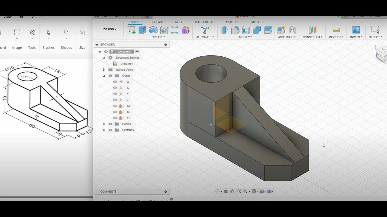 How To Create Simple 3d Models Using Fusion 360 2 Fusion360 Cad