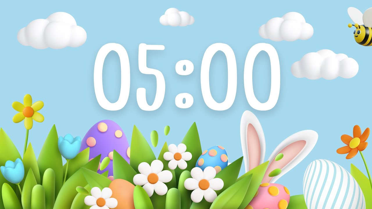 рџґљ 5 Minute Easter Timer For Classroom рџђјрџњј With Happy Spring Music