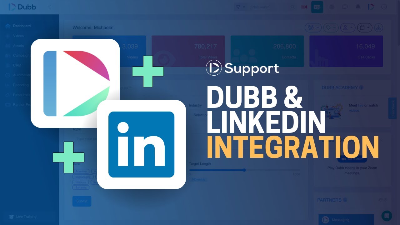 Dubb Linkedin Integration Youtube