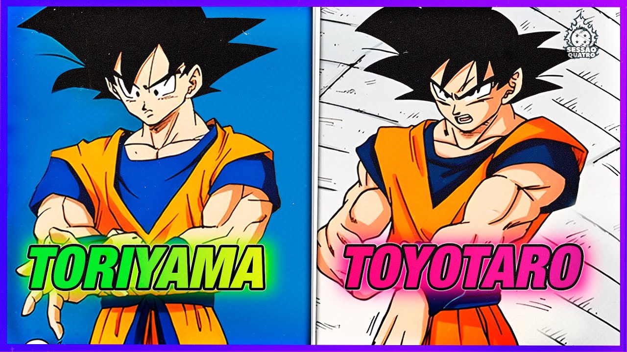 Toriyama Vs Toyotaro Quem Desenha Mais Youtube