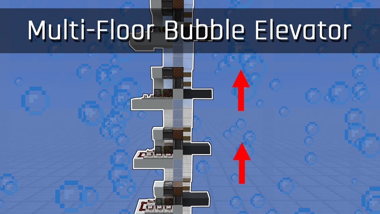 How To Make A Multi Floor Elevator In Minecraft Viewfloor Co