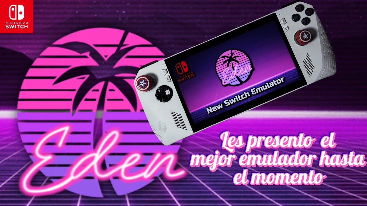 Eden Emulator Es Increible En La Asus Rog Ally Z1e Y Aqui Te Lo