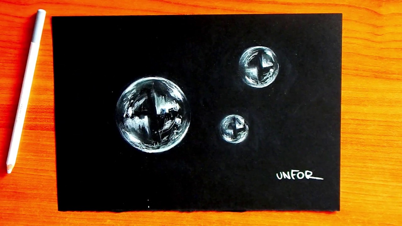 How To Draw A Bubble Tutorial Youtube