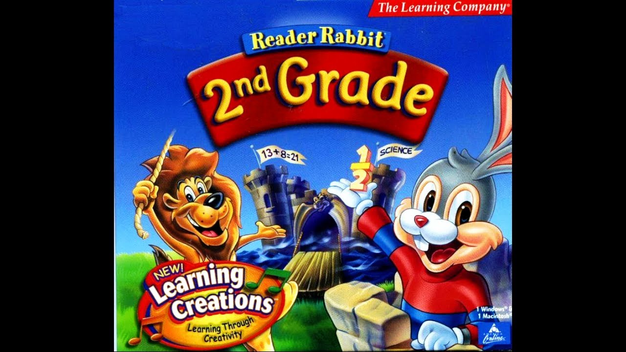 Reader Rabbit 2nd Grade 1998 Pc Windows Longplay Youtube