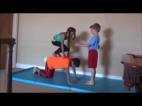 3 Person Acro Stunts Youtube