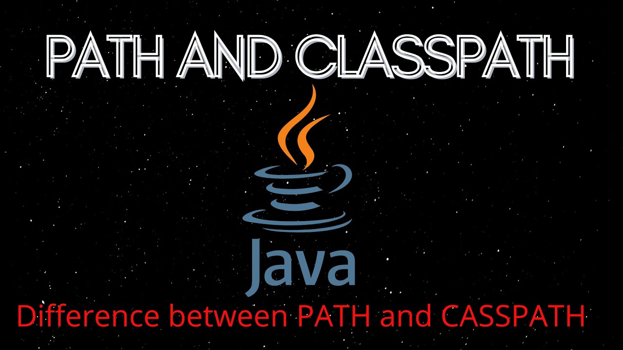 Difference Between Classpath And Path In Java Youtube