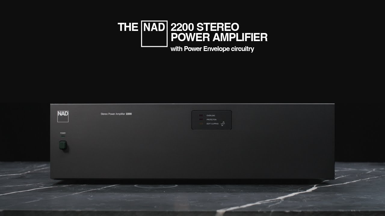 Nad Electronics Iconic Technology Power Envelope Youtube