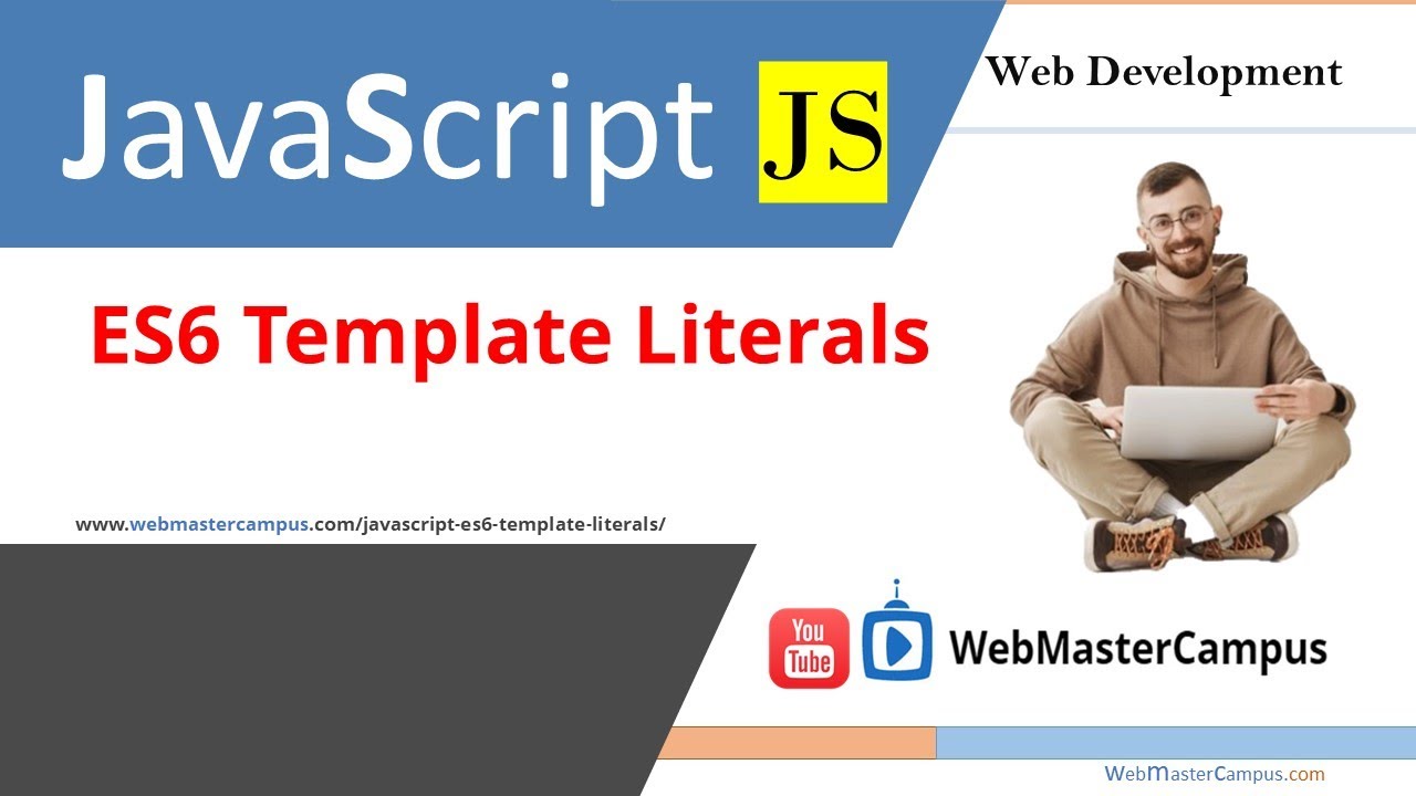 Javascript Es6 Template Literals Youtube