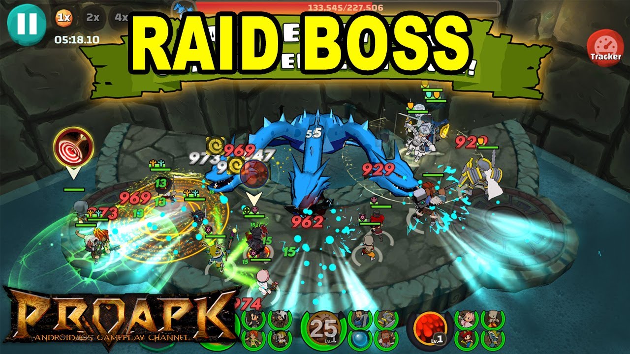 Raid Boss Android Gameplay Youtube