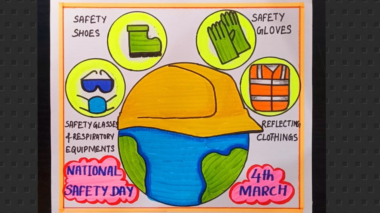 Safety Poster Drawing Competition 2025 I National Safety Poster I ...
