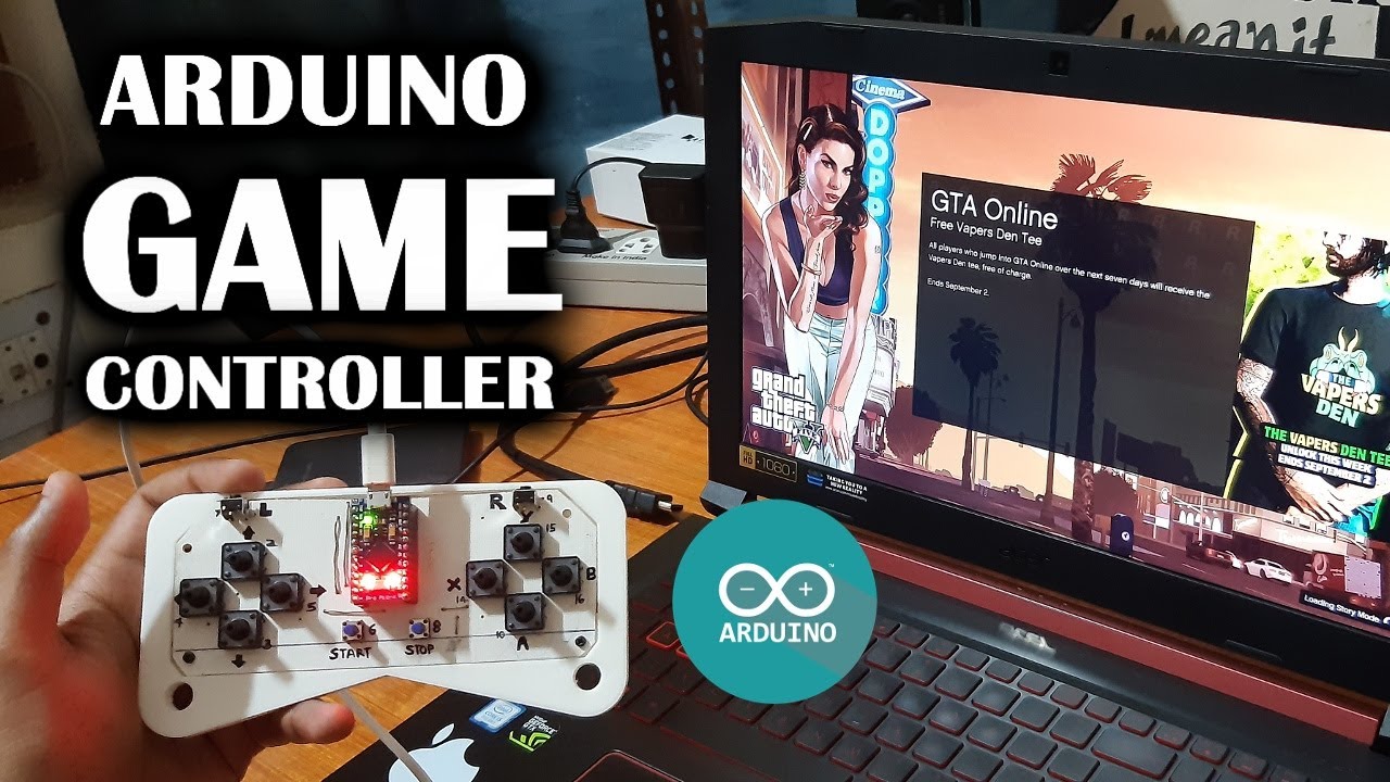 Arduino Game Controller Hid Youtube