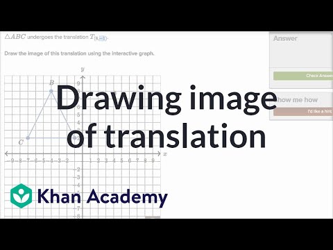 Using Reflection Tool Transformations Geometry Khan Academy
