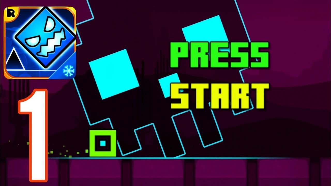Geometry Dash Subzero Gameplay Walkthrough Part 1 Press Start Ios