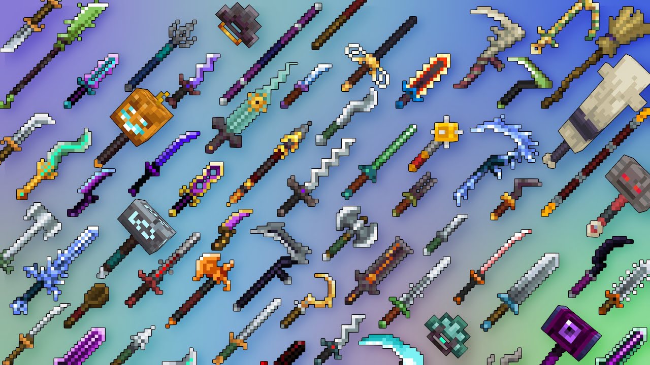 Minecraft Pictures Of Weapons