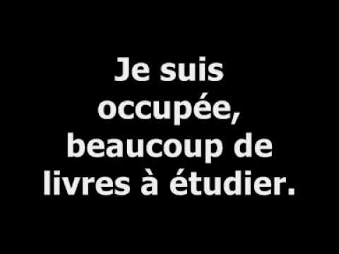 French Lesson 2 Youtube