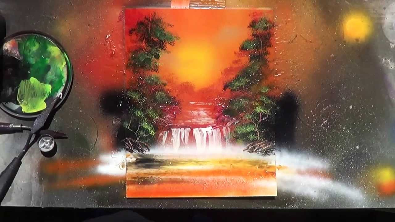 Spray Paint Nature Youtube