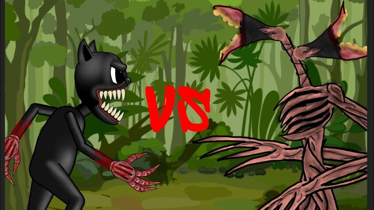 Siren Head Vs Cartoon Cat Youtube