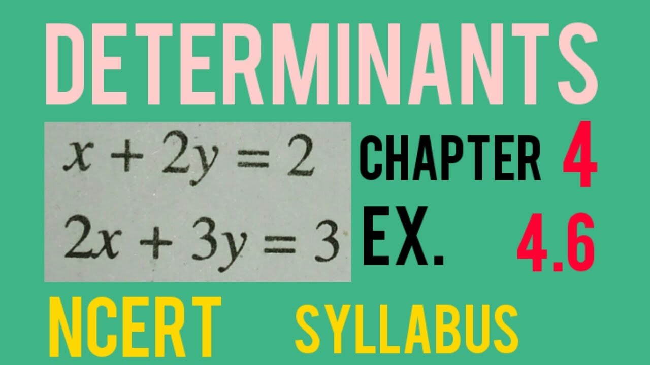 Determinants Youtube