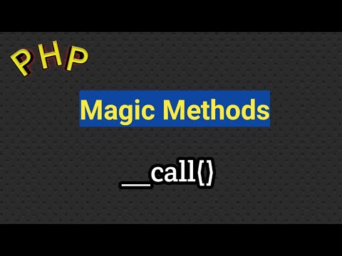Call Method In Php Magic Methods In Php Call Tutorial In Php
