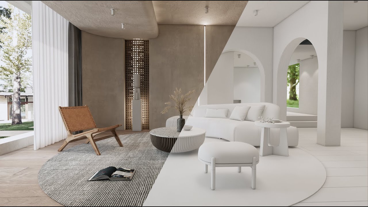 Enscape 3d Render Interior Youtube