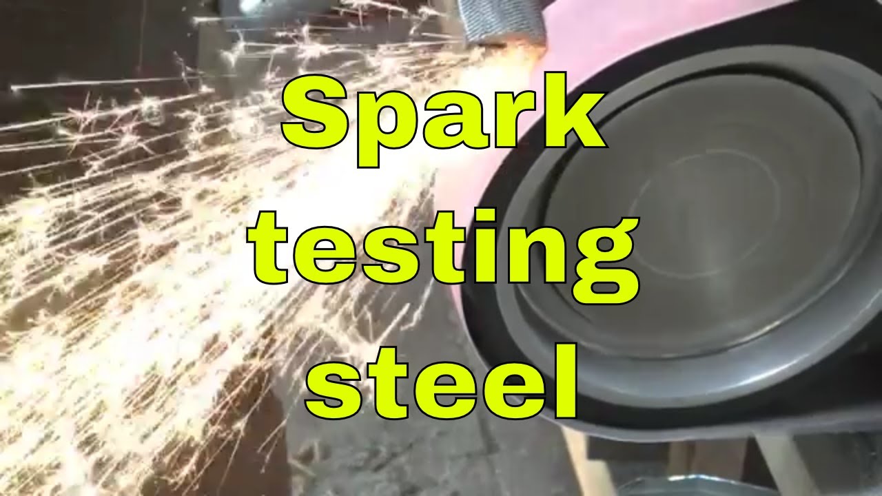 Spark Testing Steel Basic Blacksmithing Youtube