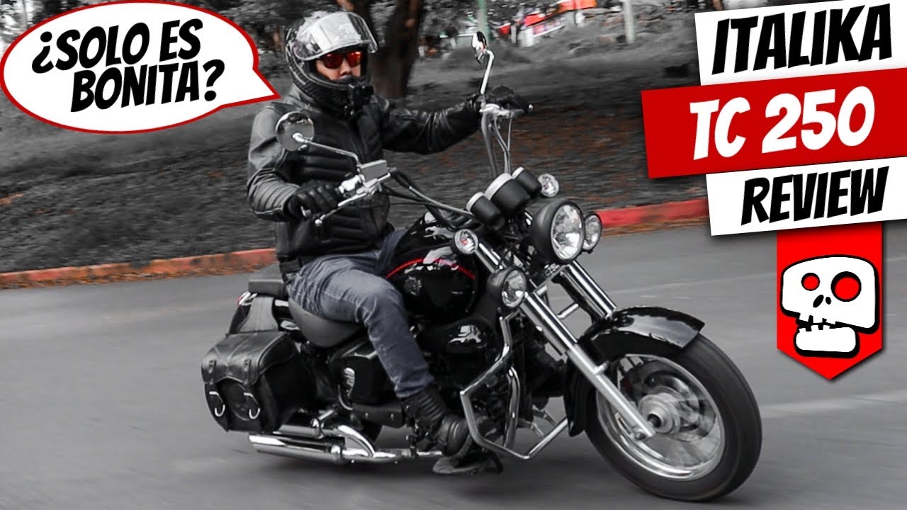 Italika Tc 250 Chopper Es Bonita Y Nada Más Reseña Con El
