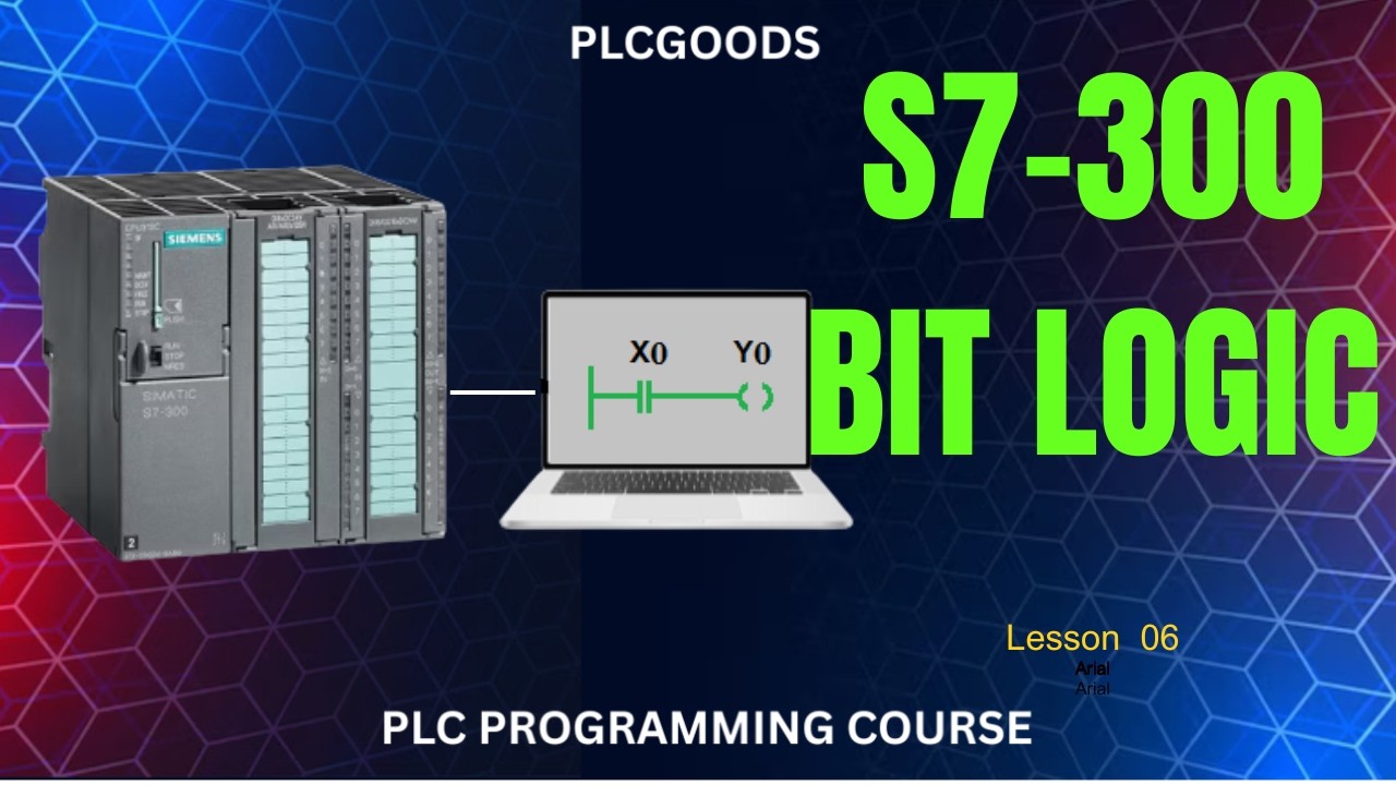 Bit Logic Instruction Tutorial Simatic S7 300 Plc Lesson 5 Youtube
