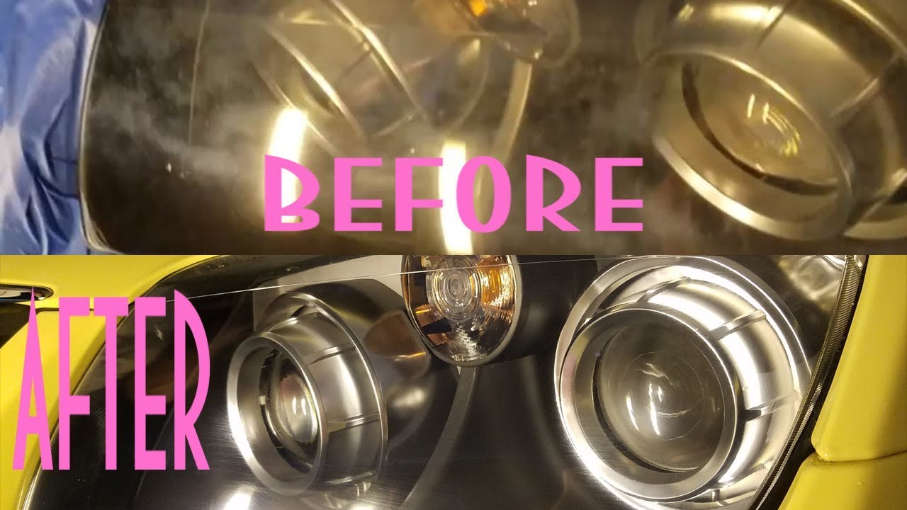 Easy Headlight Restoration Youtube