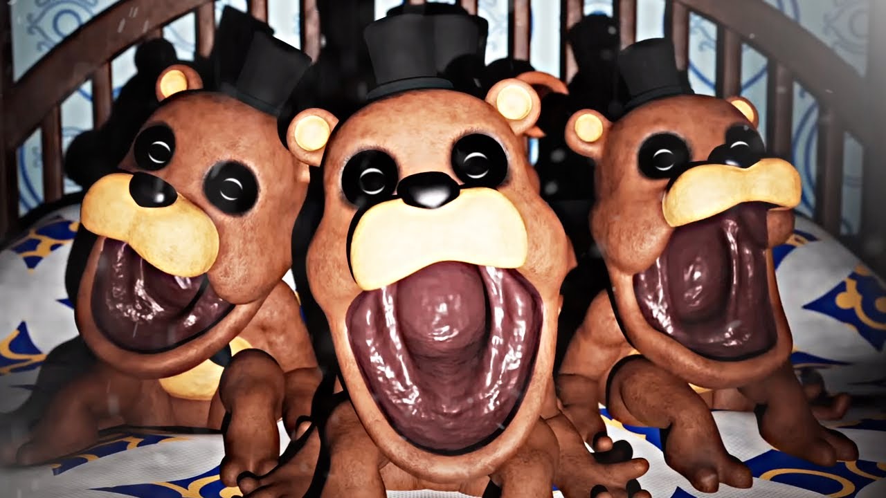 кошмарный 4 фнаф The Hidden Nightmares Blender Fnaf реакция Youtube