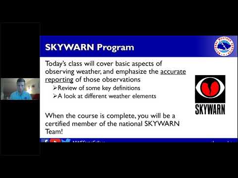 Basic Skywarn Training Fall 2020 Youtube
