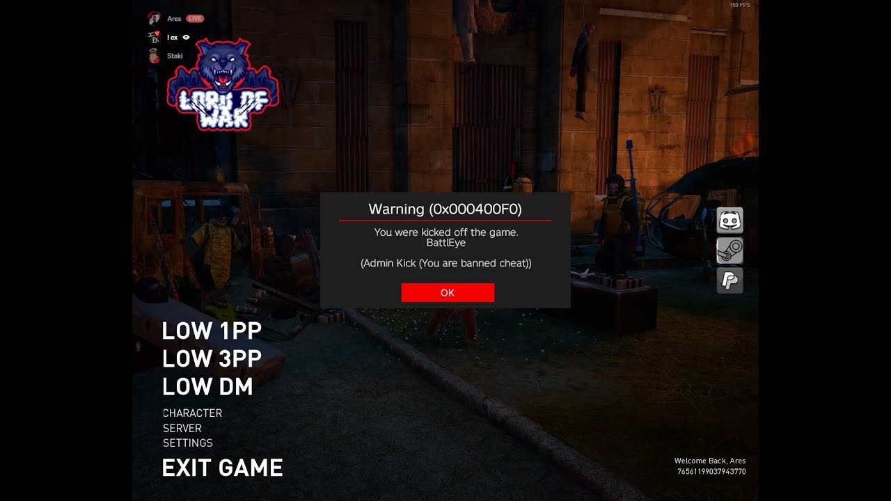 Banned From Low With 70 Hours Dayz Montage Youtube