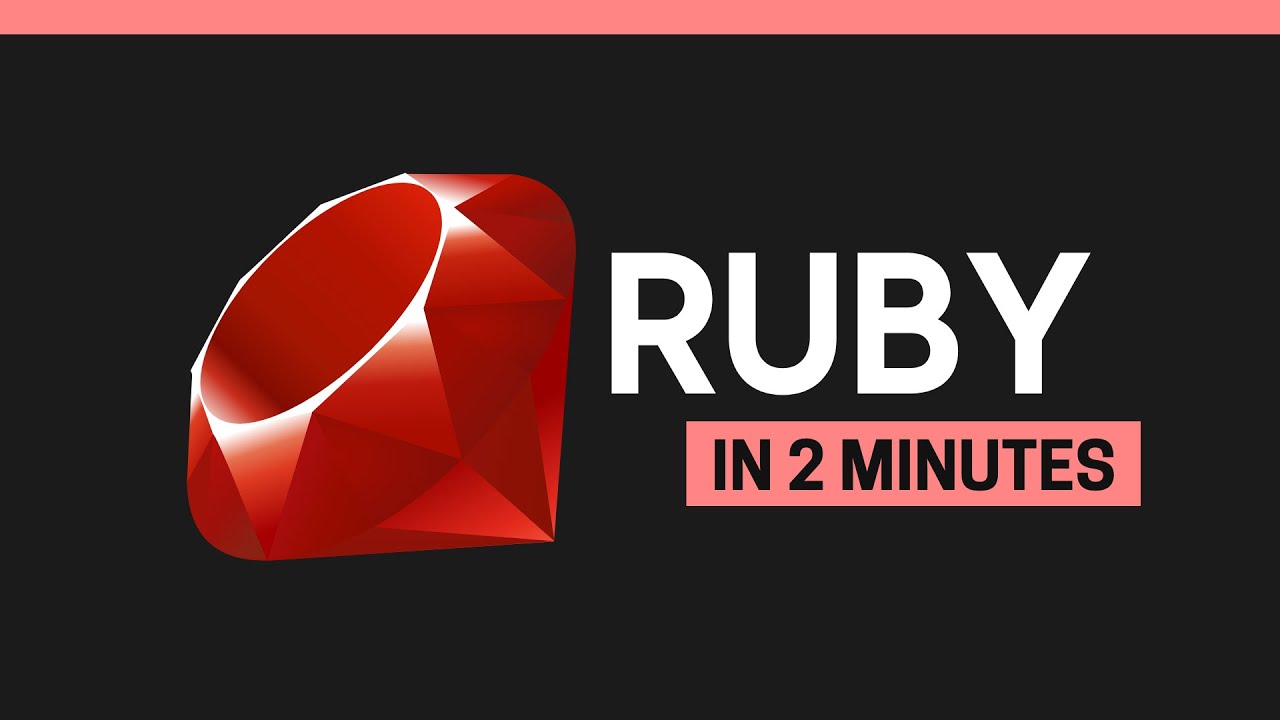 Ruby Explained In 2 Minutes Youtube