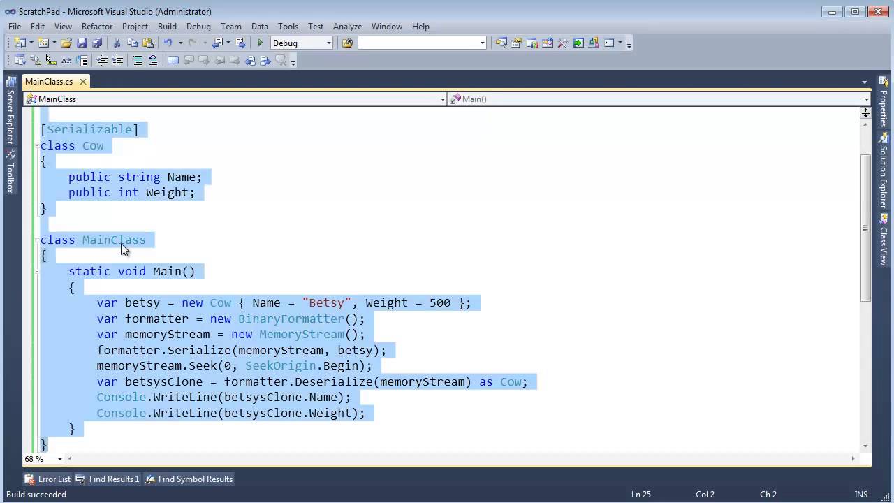 C Attribute Examples Youtube